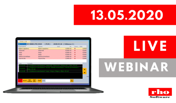 Realizacja wydania w systemie Modus ERP - RHO Software