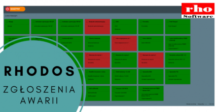 RHODOS terminal tablica awarii - RHO Software